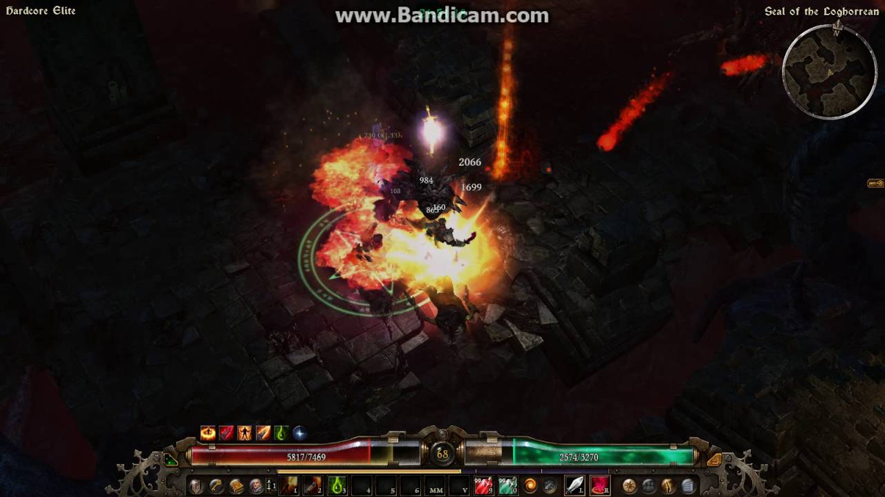 Grim Dawn Pyromancer - Ulzuin's Ember - Elite Loghorrean - YouTube
