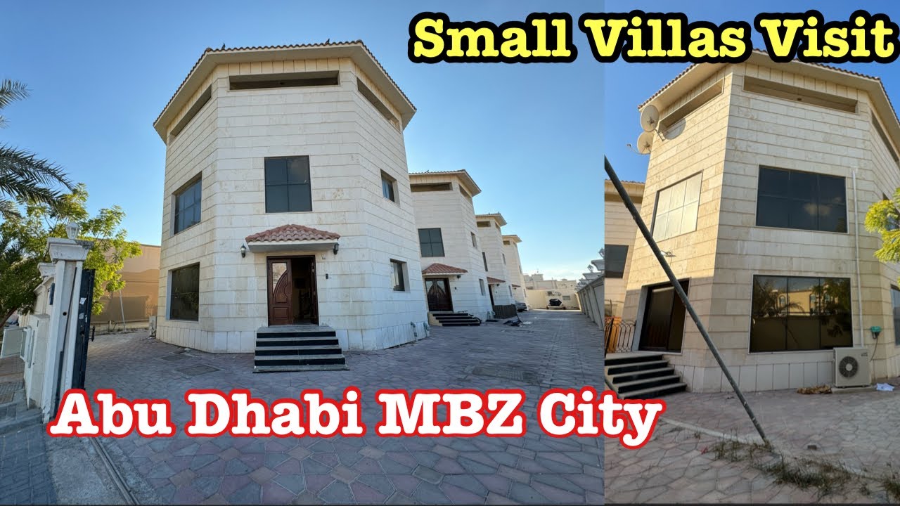 Mini Villas in MBZ City Abu Dhabi | Small Home and Low Budget # ...