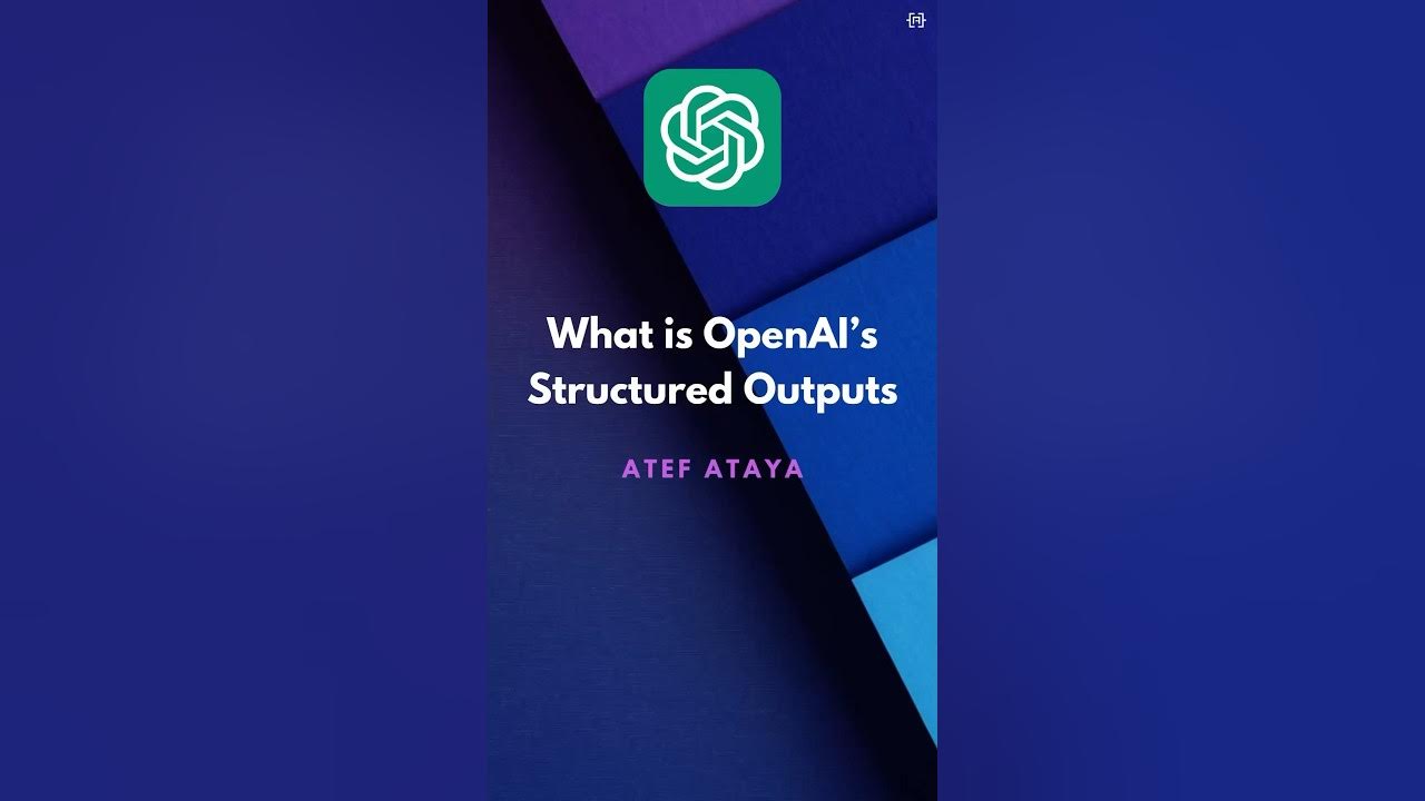What is OpenAI Structured Outputs? - YouTube