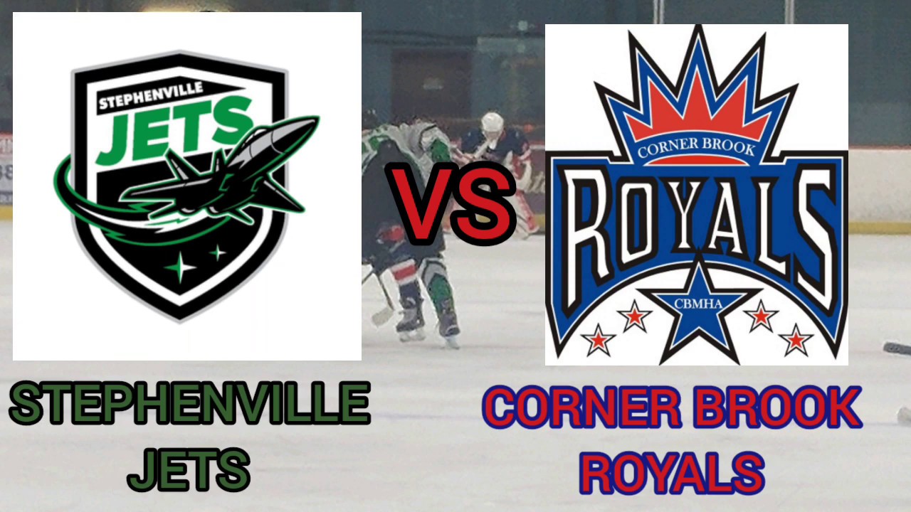 CORNER BROOK ROYALS VS STEPHENVILLE JETS | NLBAHL - YouTube