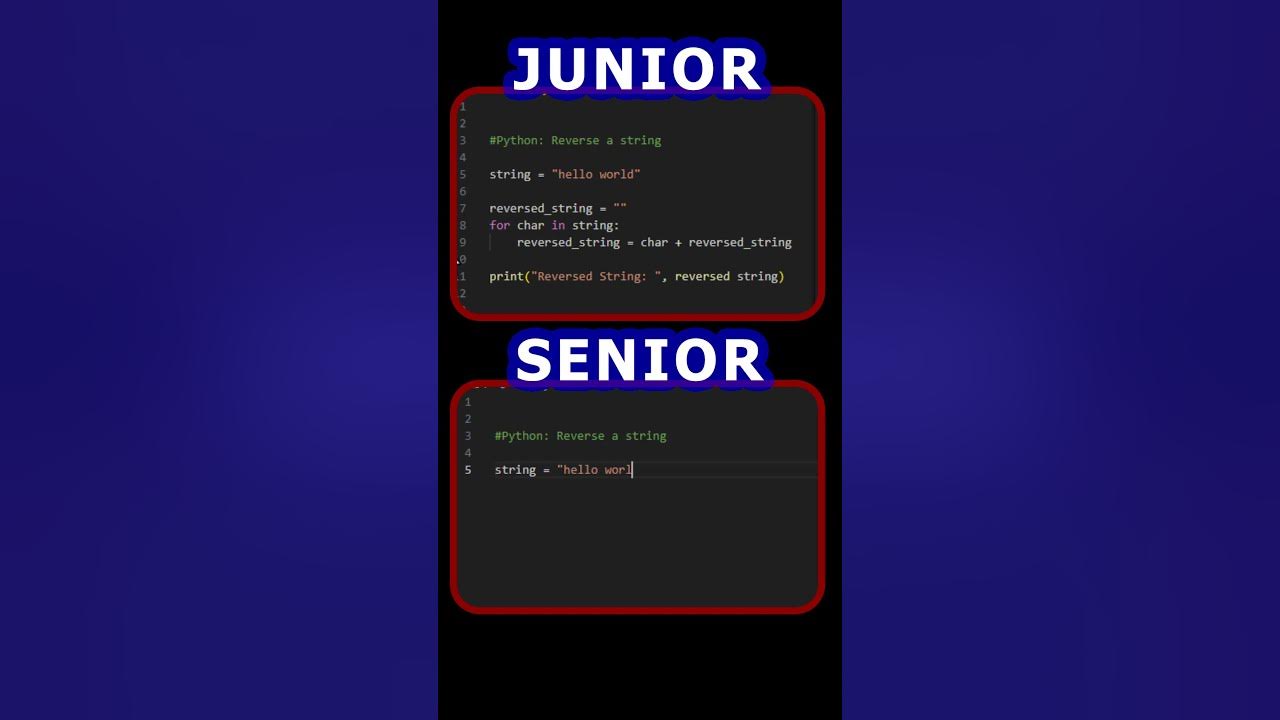 How to become senior developer #python #developer #shorts #coding - YouTube
