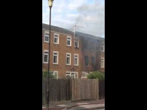 Fire in Hackney - YouTube