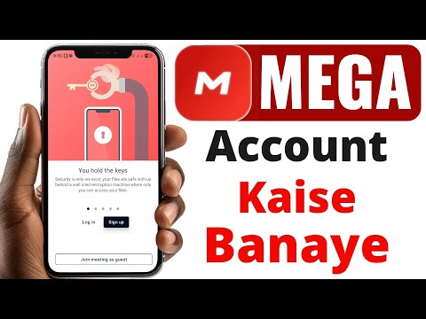 Mega Par Account Kaise Banaye || How to create mega account