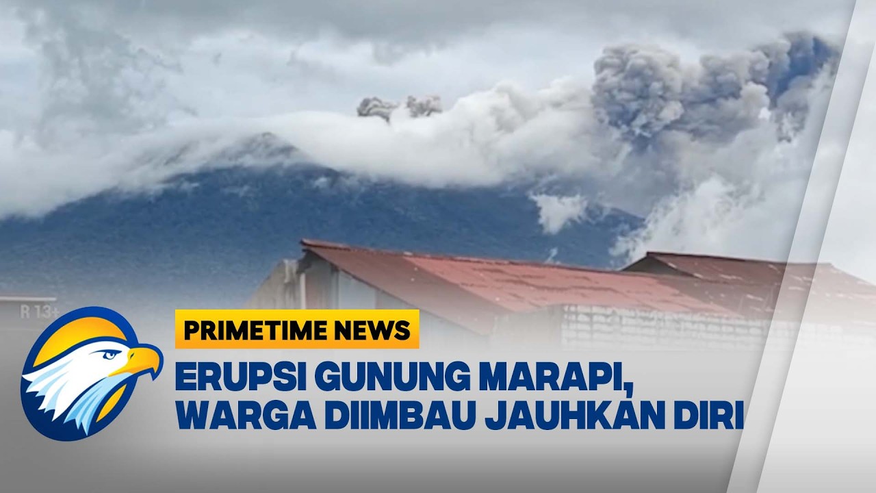 Erupsi Gunung Marapi, Hujan Abu Terjadi di Batusangkar dan Sekitar ...