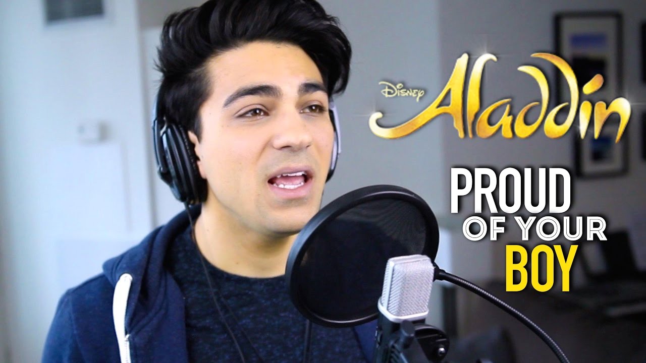 Proud of Your Boy Cover- Disney's Aladdin | Daniel Coz - YouTube