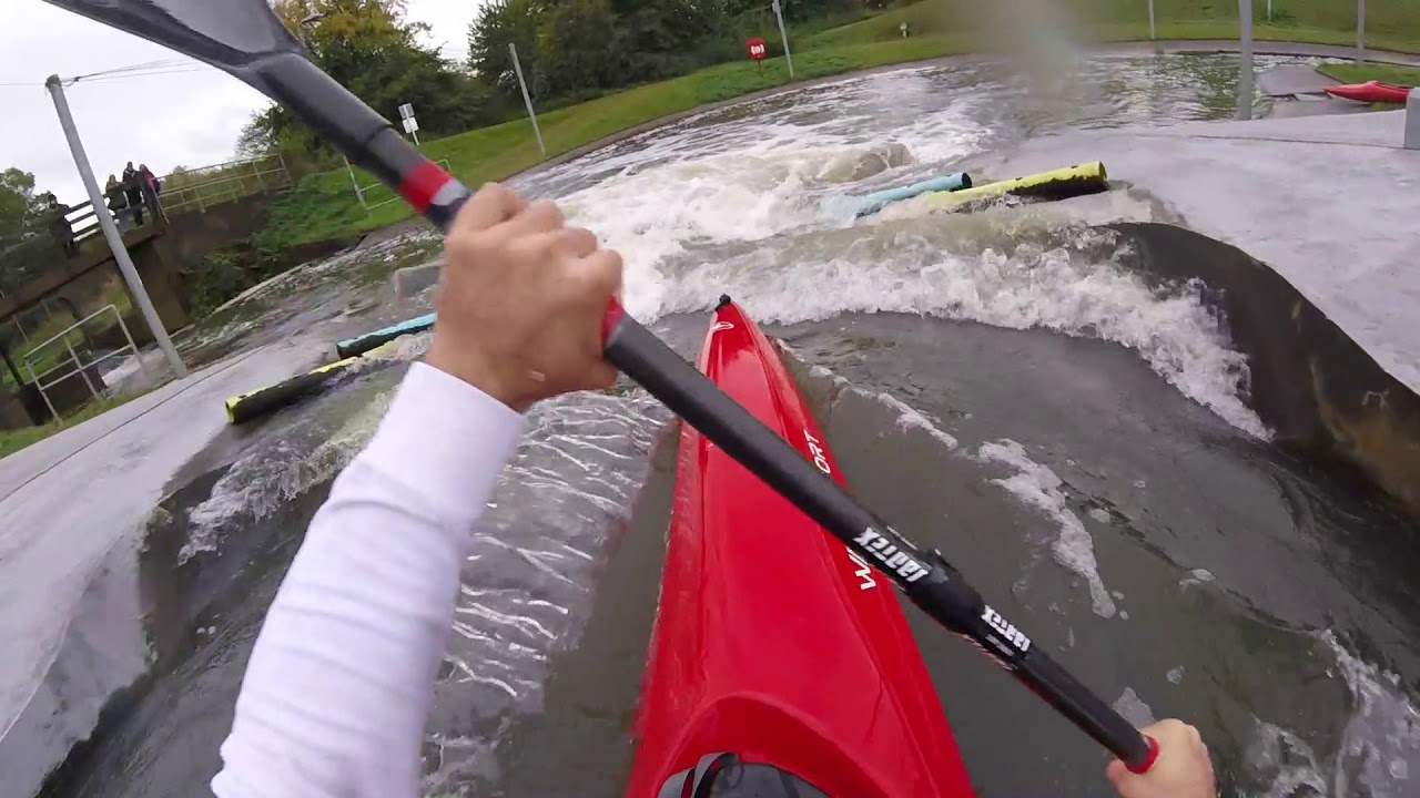 Nene Whitewater Course - Wavehopper Championship 2019 - YouTube