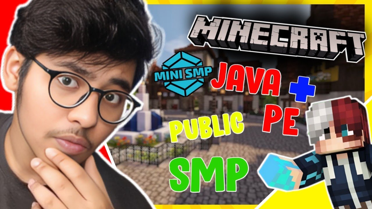 Mini SMP is Back!!! Minecraft Java + Pe + Bedrock Public Survival SMP ...