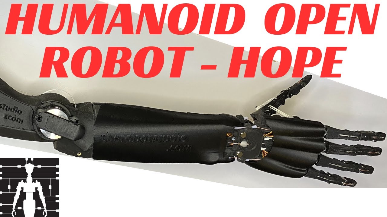 TheRobotStudio presents: Humanoid Open Robot - Hope - YouTube