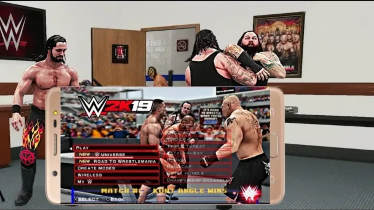 How to download WWE 2k19 ppsspp Patch with Svr 2011 by Mr. Sager - YouTube