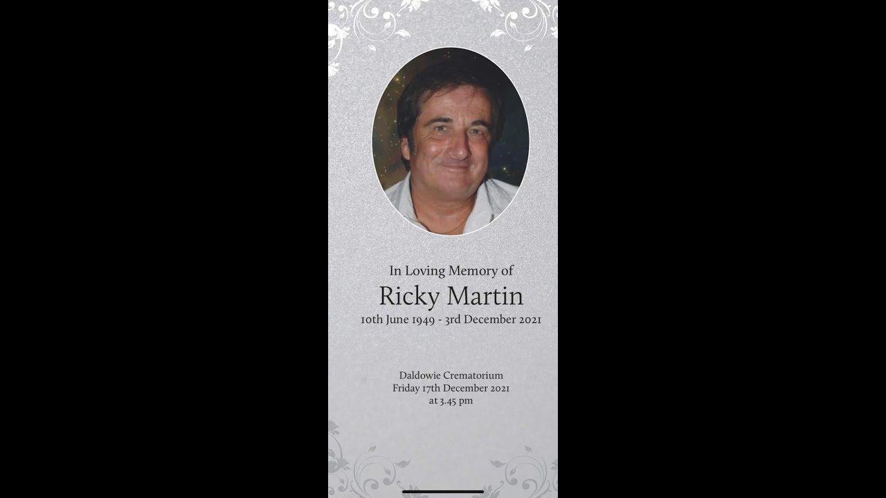 Rick Martin Tribute - YouTube