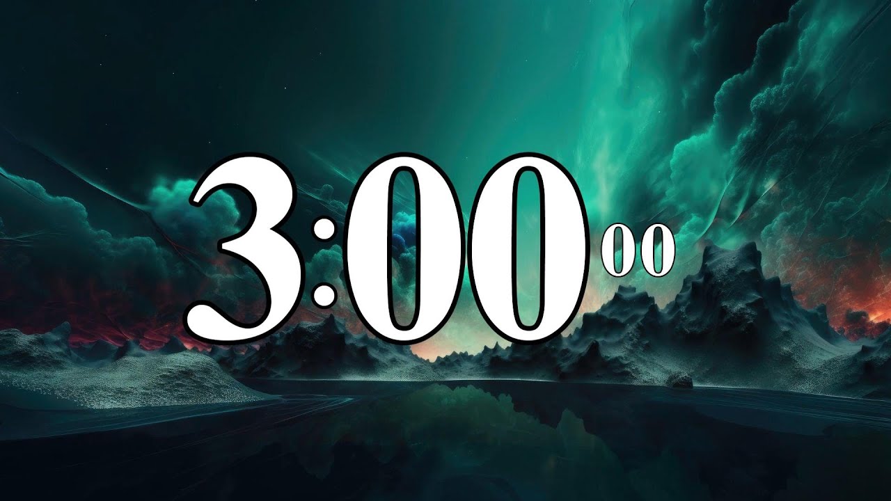 3 hour Countdown Timer - Otherworldly Horizons - YouTube