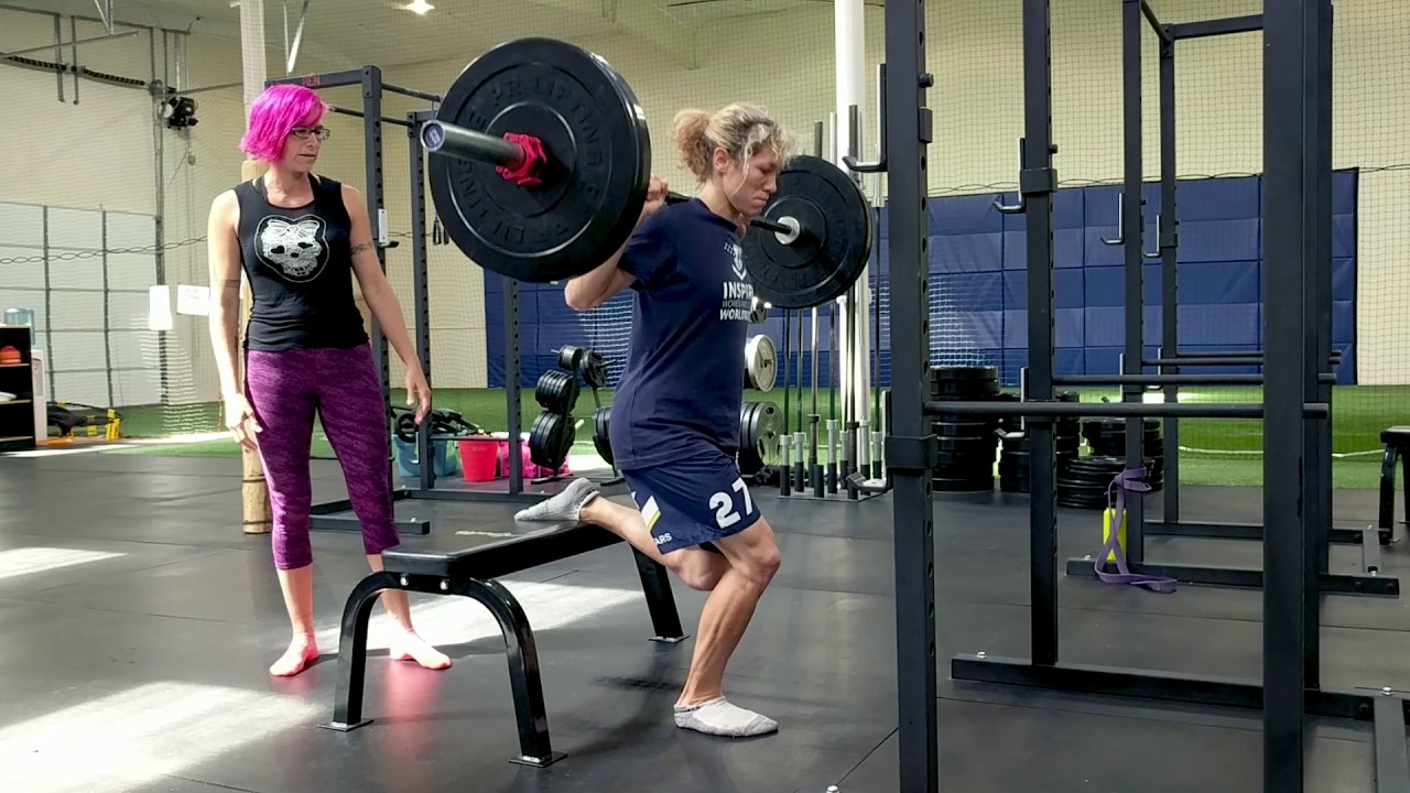 Izzy demonstrates favorite UAP exercise at Ren Fitness - YouTube