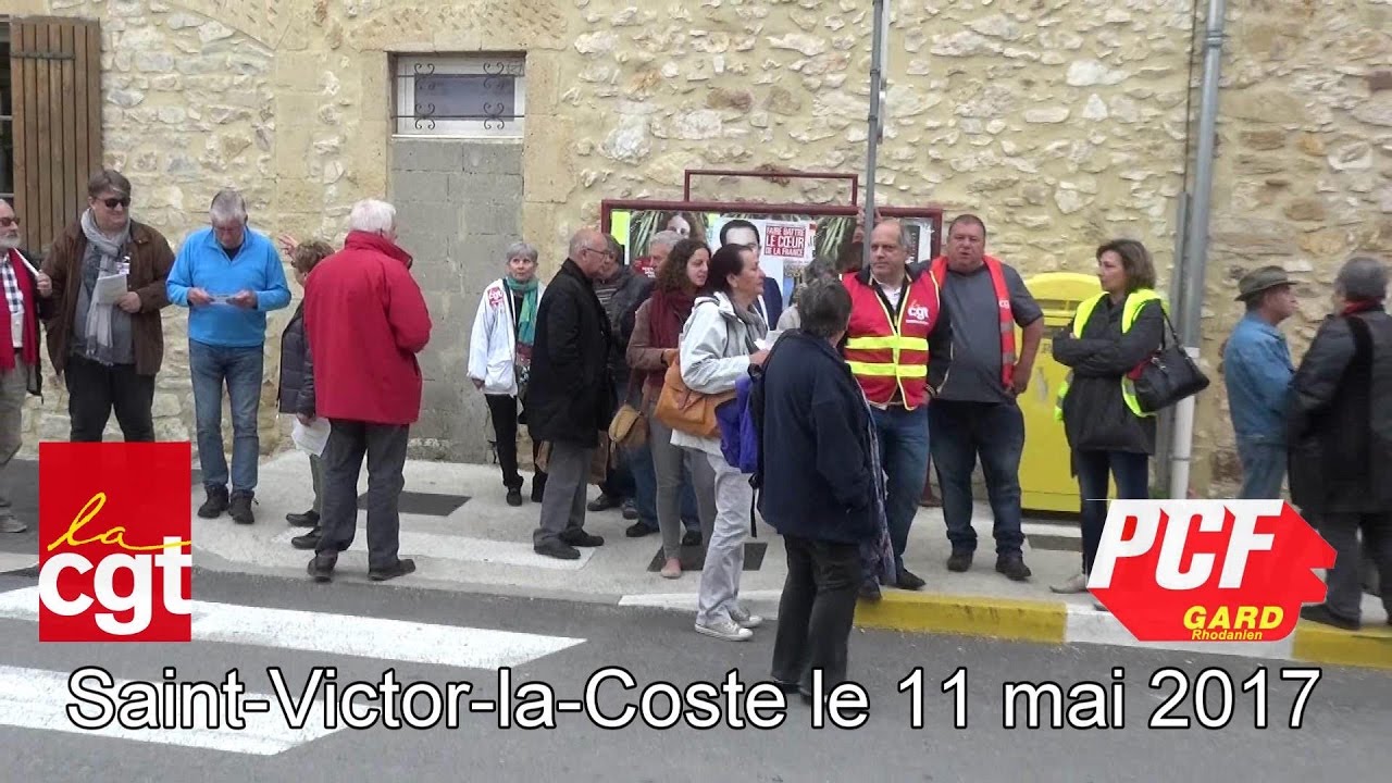 CGT PCF St Victor 11 05 2017 - YouTube