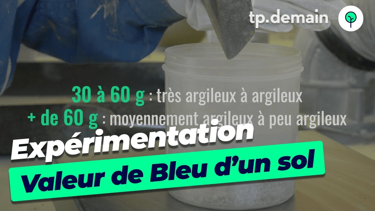 La valeur de Bleu d'un Sol - Expérimentation - YouTube