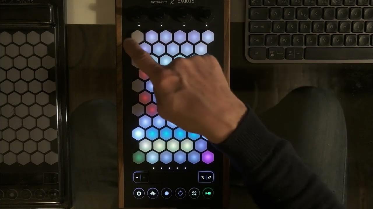 Exquis Ableton Live remote script - beta-v1 - First tour Part1 - with ...