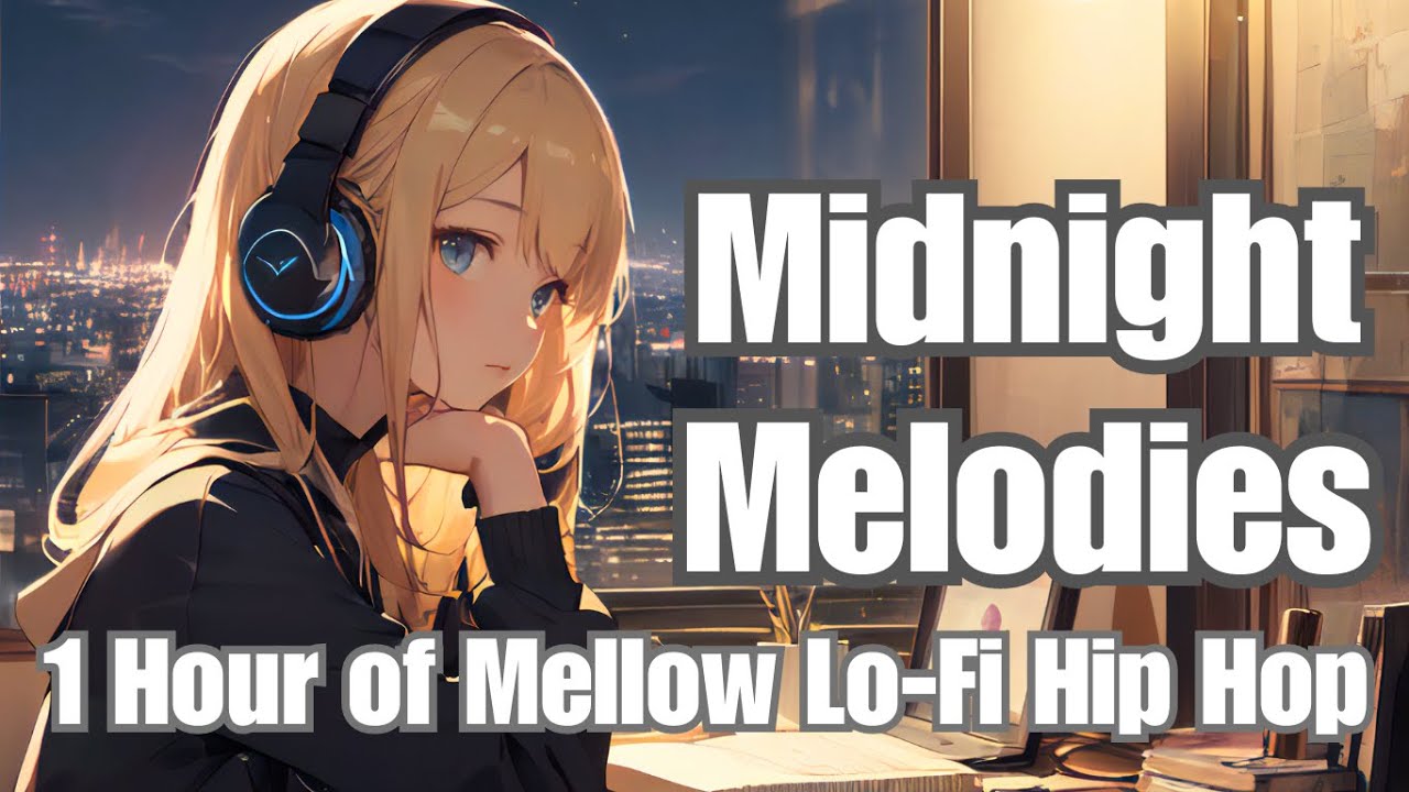 Midnight Melodies: 1 Hour of Unique Mellow Lo-Fi Hip Hop for Relaxation ...