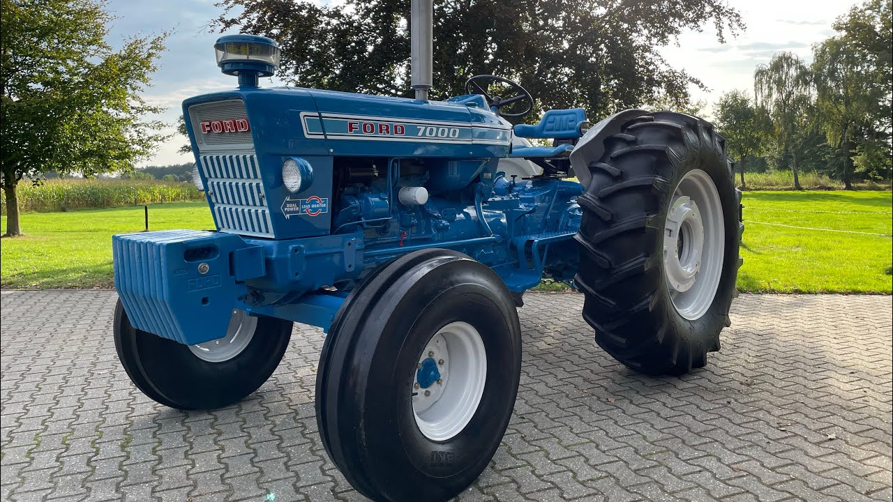 Ford 7000 A1 Restored Condition🤩 - YouTube