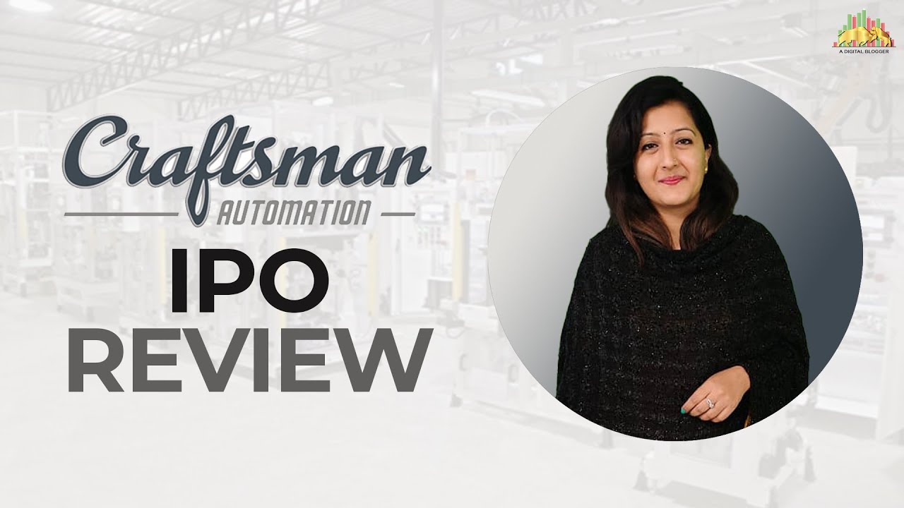 Craftsman Automation IPO | Review, Dates, Details, Issue Price - YouTube