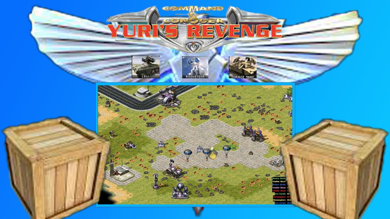 That Crate Saved Me | Yuri's Revenge | 7 vs 1 + Superweapons - YouTube