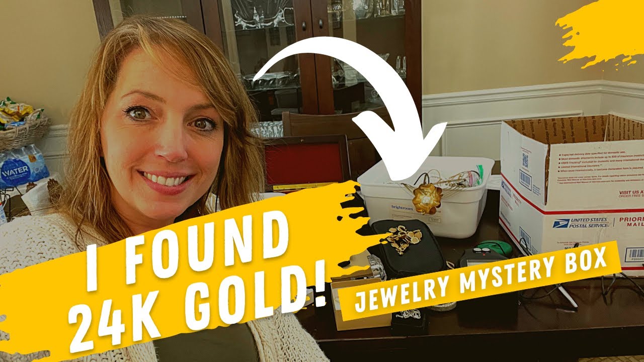 Unboxing Jewelry Mystery Box | Adding Costume Jewelry to Vintage Booth ...