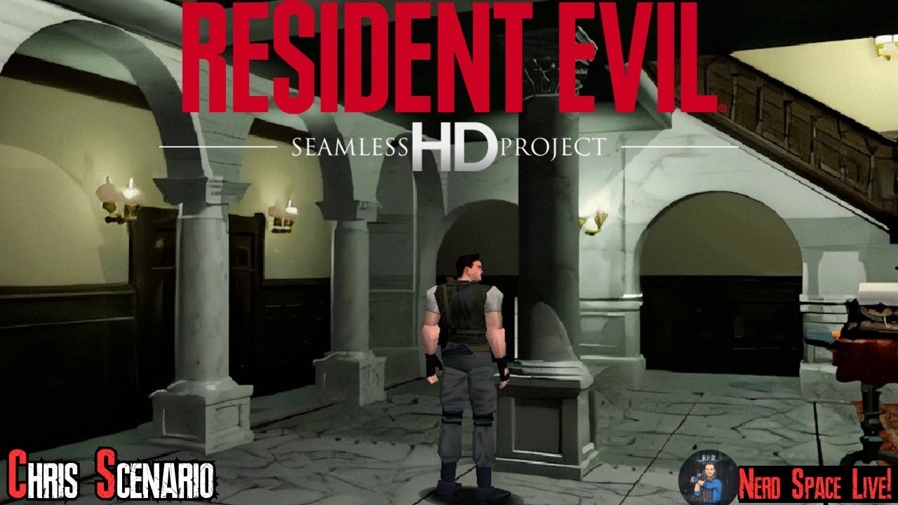 Resident Evil 1 Seamless HD Project (Chris Scenario) - Nerd Space Live ...