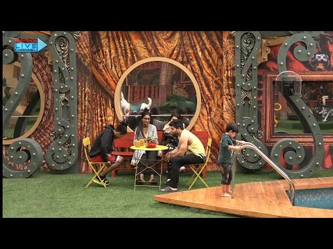 Bigg Boss 16 live feed | Abdu Rozik Goes into swimming pool in morning ...