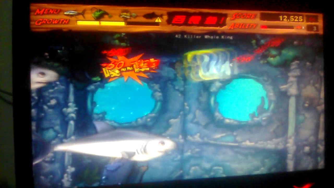 Feeding Frenzy 2 mod butterflyFish glory - YouTube