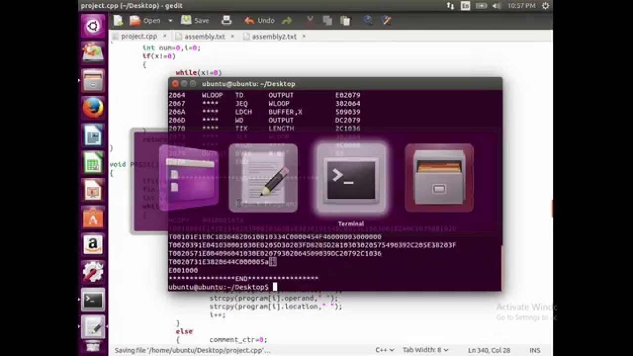 Program To Convert Assembly Program to Object Program ( 2 Pass Assembler ) - YouTube