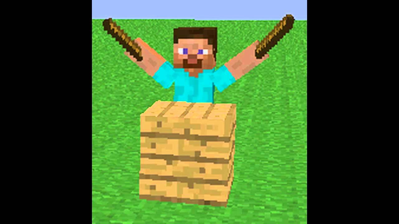 Minecraft Steve Plays The Drums - YouTube
