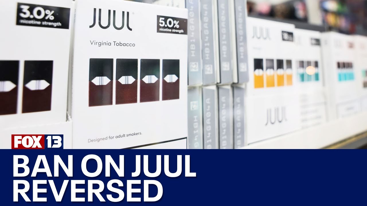 FDA reverses marketing ban on Juul vapes | FOX 13 Seattle - YouTube