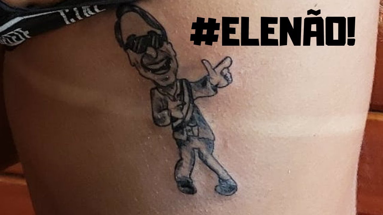 PASSISTA COM TATUAGEM DE BOLSONARO É PROIBIDA DE DESFILAR - YouTube
