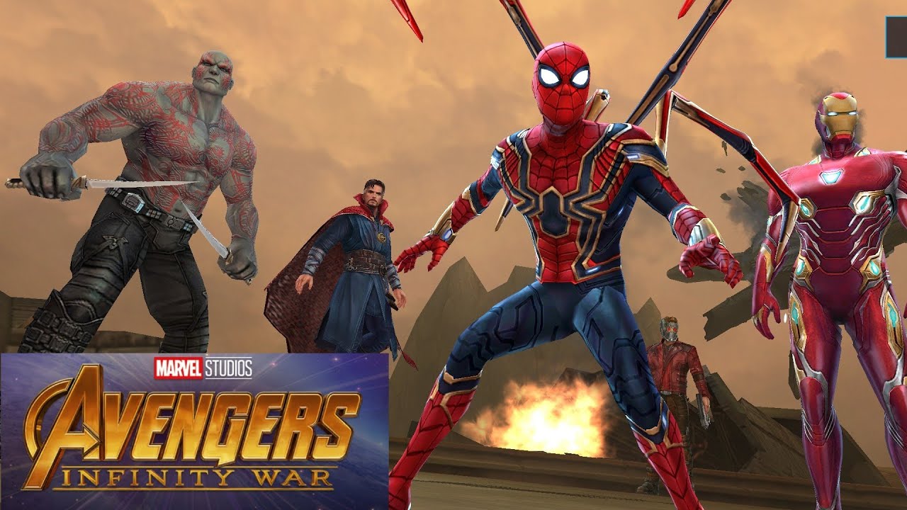 AVENGERS INFINITY WAR | STORY LINE GAMEPLAY | MARVEL FUTURE FIGHT ...