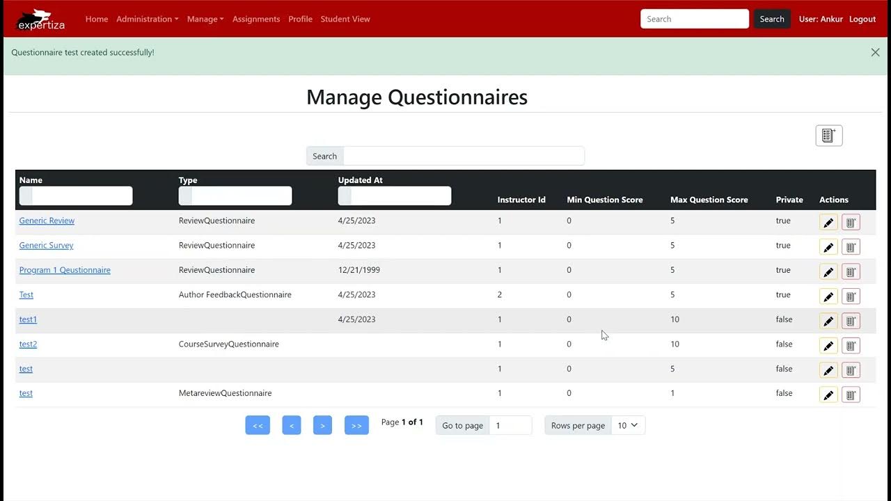 CSC 517 - Program 4 - E2343. Questionnaire UI Demo - YouTube