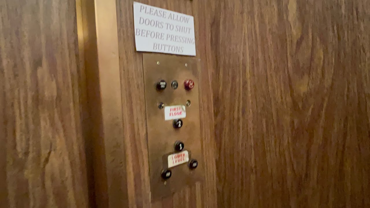 AMAZING Otis Black Button Traction Elevator @ Zehnder’s Resturant ...