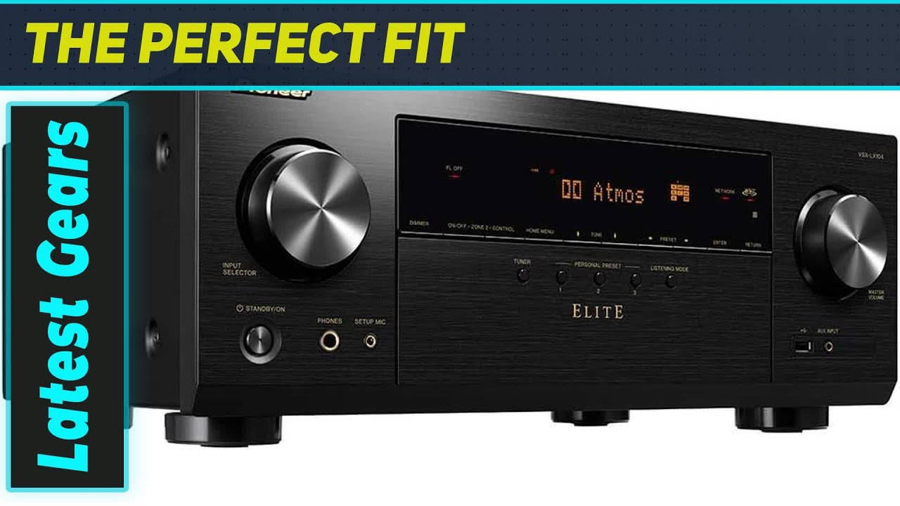 Pioneer Elite VSX-LX104: Immersive Audio & Video Excellence - YouTube