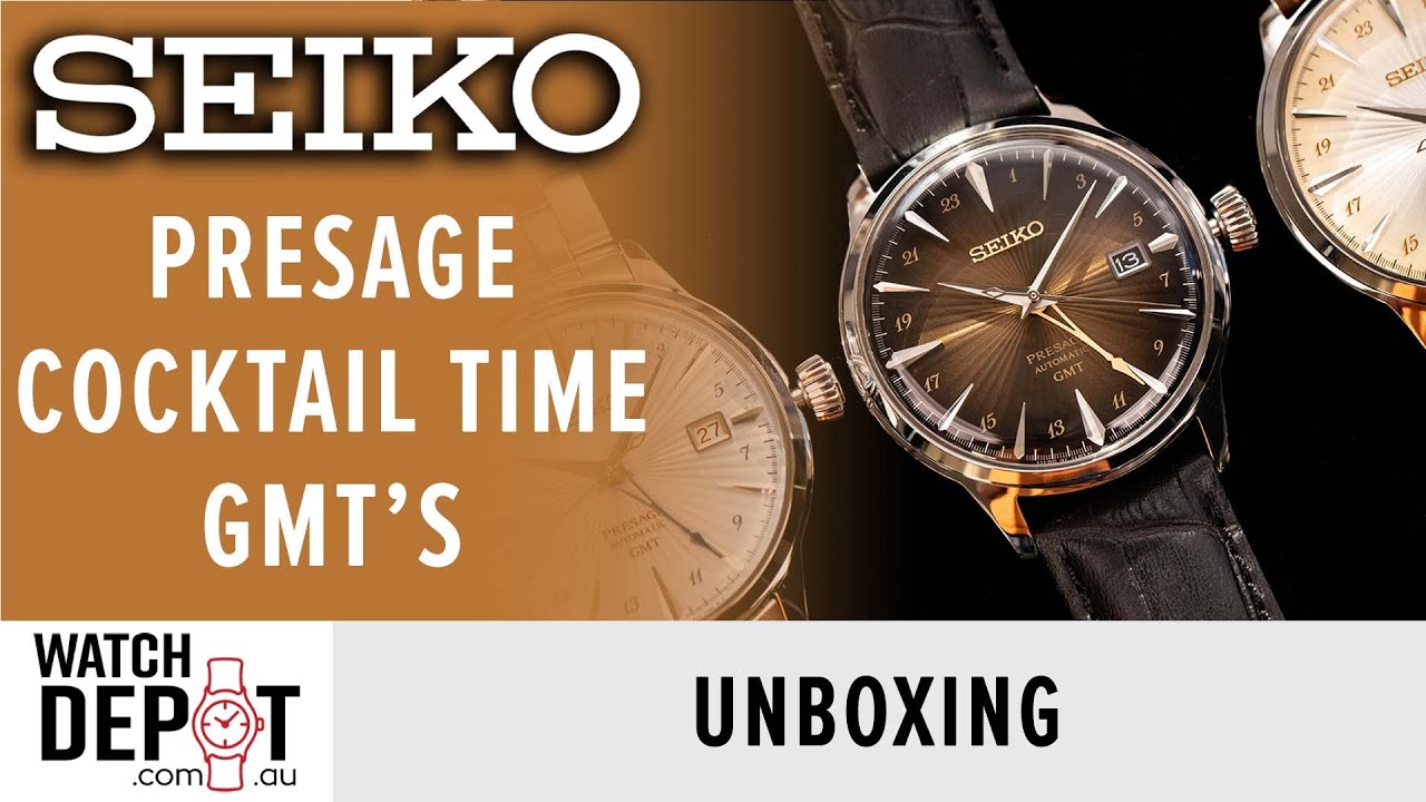 Unboxing the NEW Seiko Presage GMTs | Rich, Colourful Dials! - YouTube
