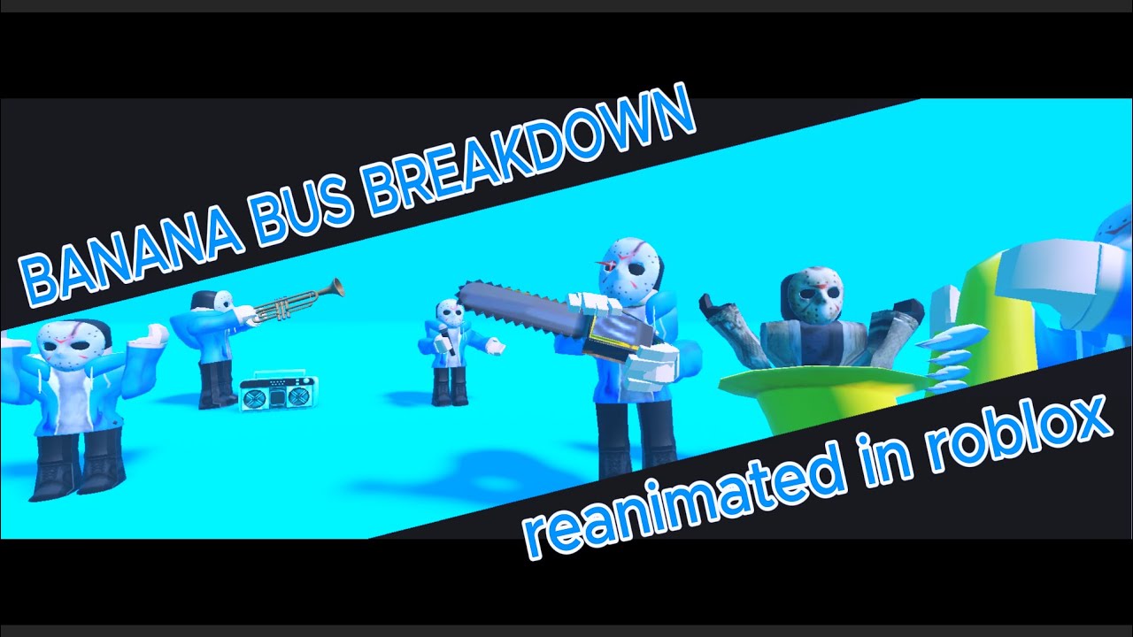 BANANA BUS BREAKDOWN | recreated in roblox - YouTube