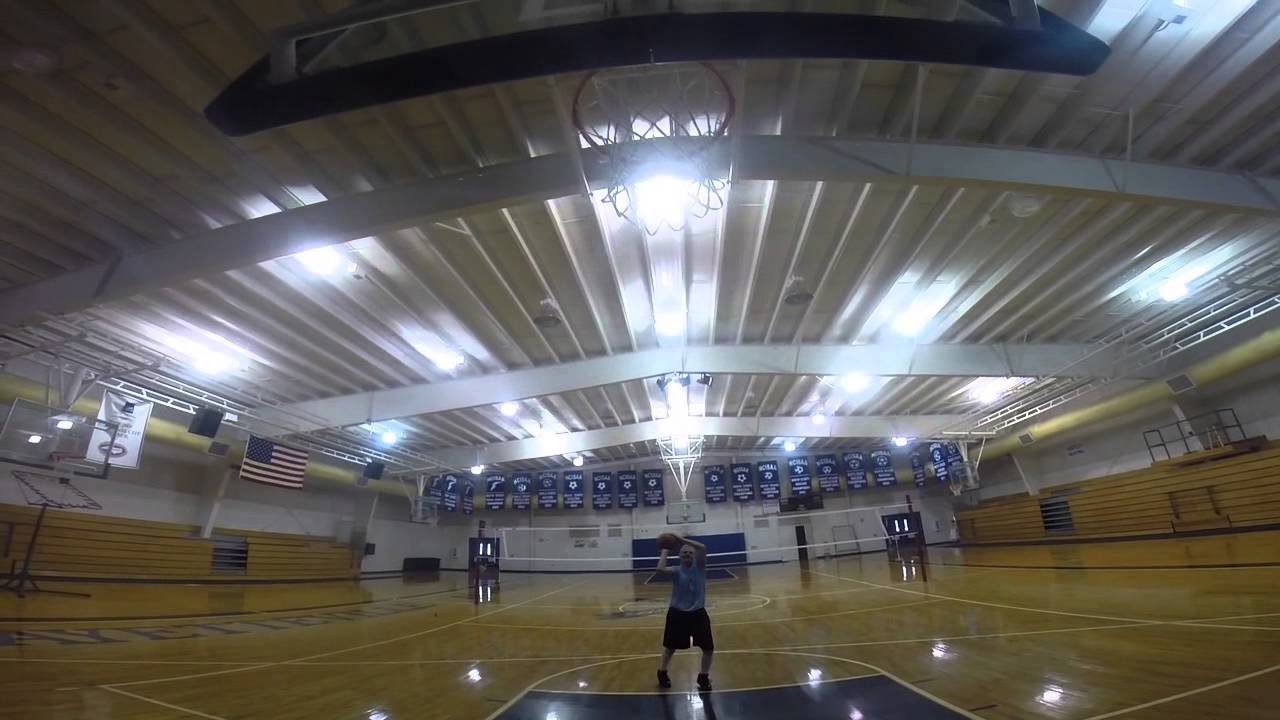 Austin Lehmann shooting basketball - YouTube
