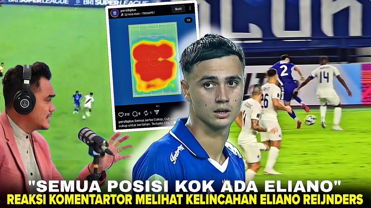 "ELIANO ADA DIMANA MANA" Komentartor aja sampai dibuat bingung, Aksi ...