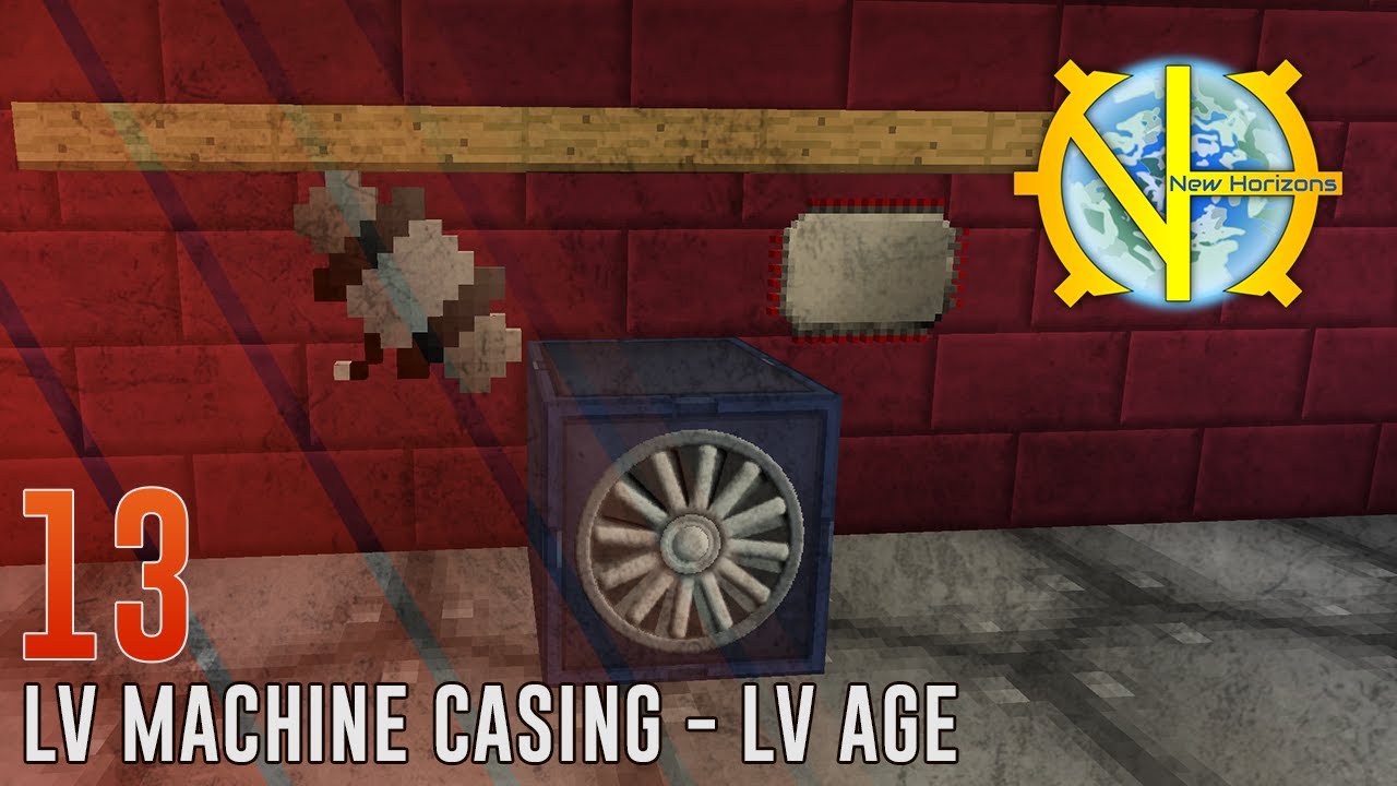 GregTech New Horizons #13 - LV Machine Casing - LV Age ! - YouTube