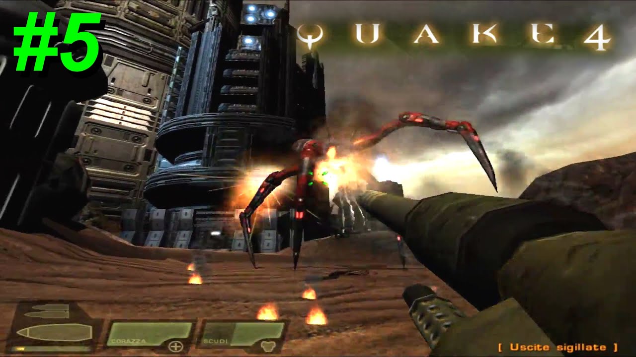 Quake 4 Pc Game ITA (No Commentary) Gameplay #5 Acquedotto - Estensione ...