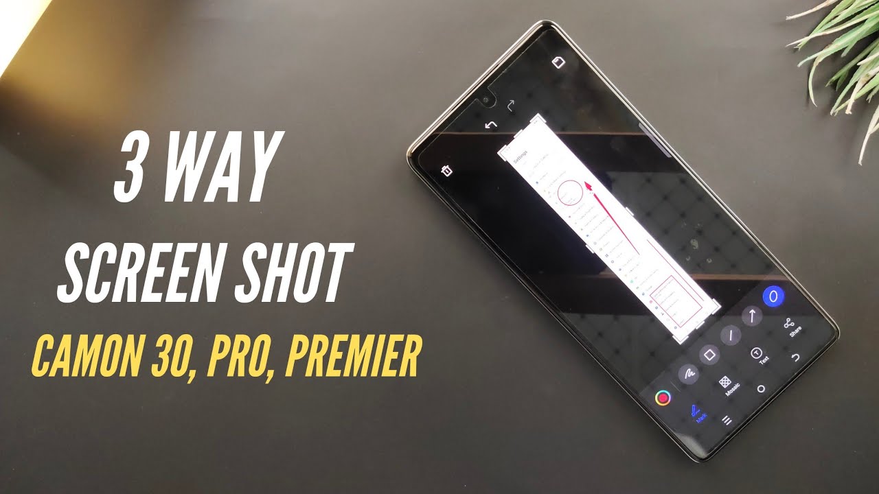 Tecno Camon 30, Pro, Premier How To Take Screenshot | 3 Way Screen Shot ...