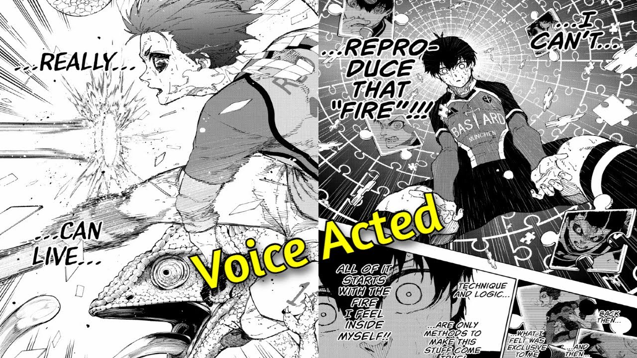 Isagi And Reo's FIRE! Voice Acting Blue Lock Chapter 297 - To The ...
