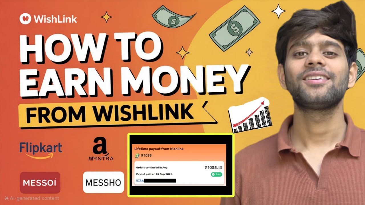 How To Earn Money from Wishlink 🤑🔥 | I have Earn 1000 in One Month ...