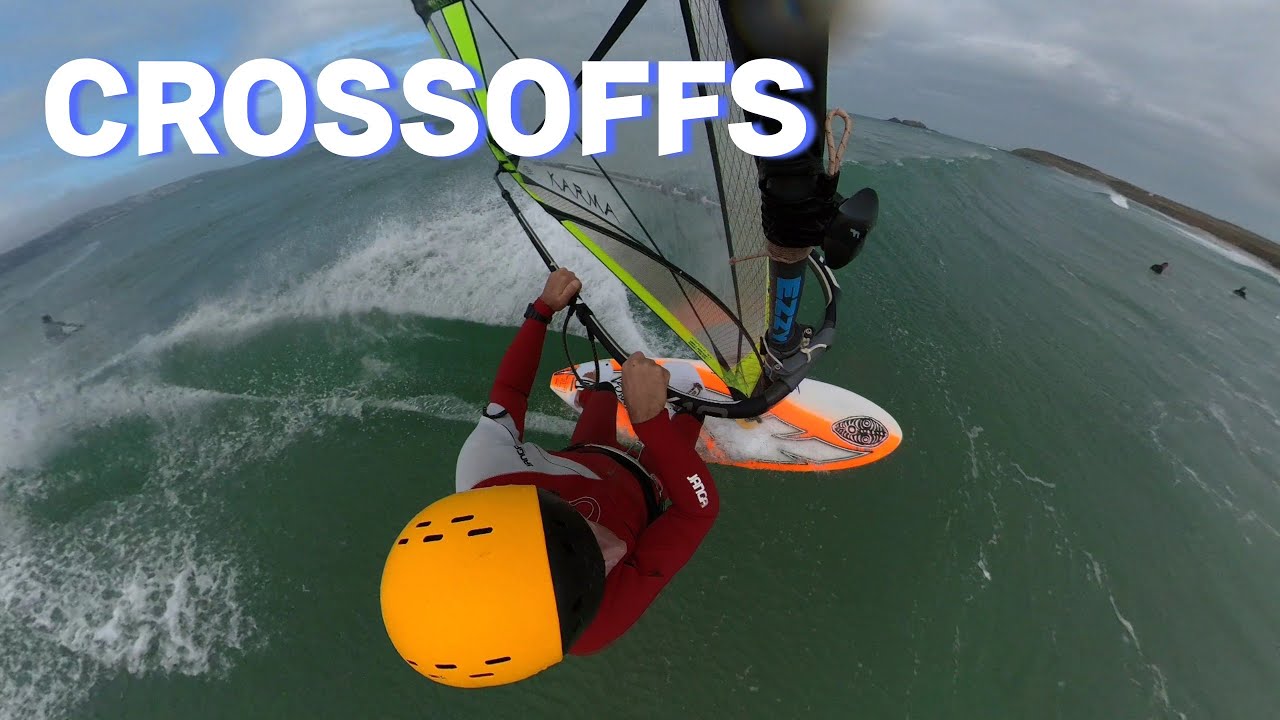 Cross Offshores Windsurfing Gwithian Cornwall - YouTube