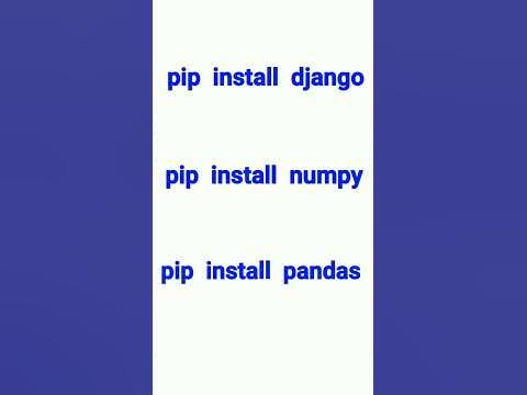 What is PIP 🔥| pip in python | pip | preferred installer program ...