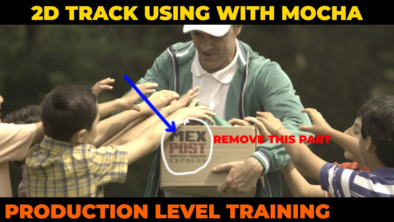 How to do 2d Track in nuke Using with Mocha In Telugu Tutorial - YouTube