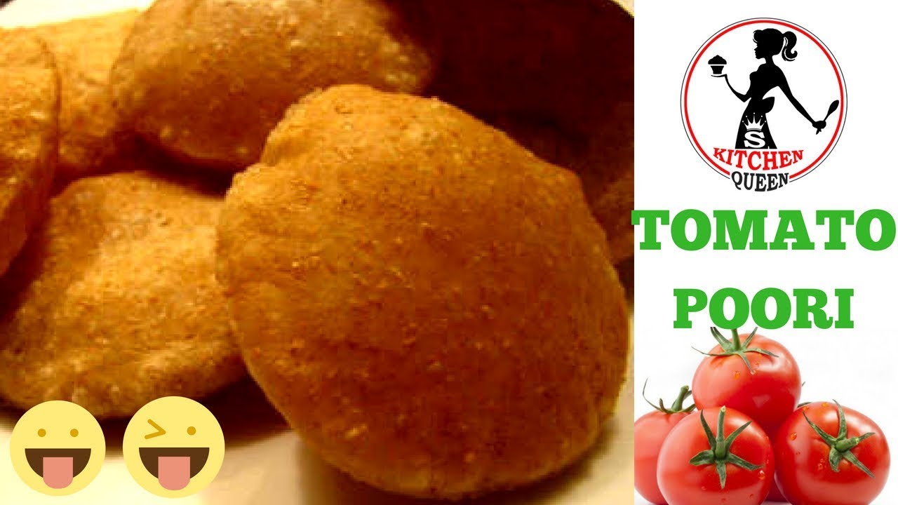 Tomato Poori Recipe in Odia (ସୁଆଦିଆ ଟମାଟୋ ପୁରୀ )| How to make tomato ...