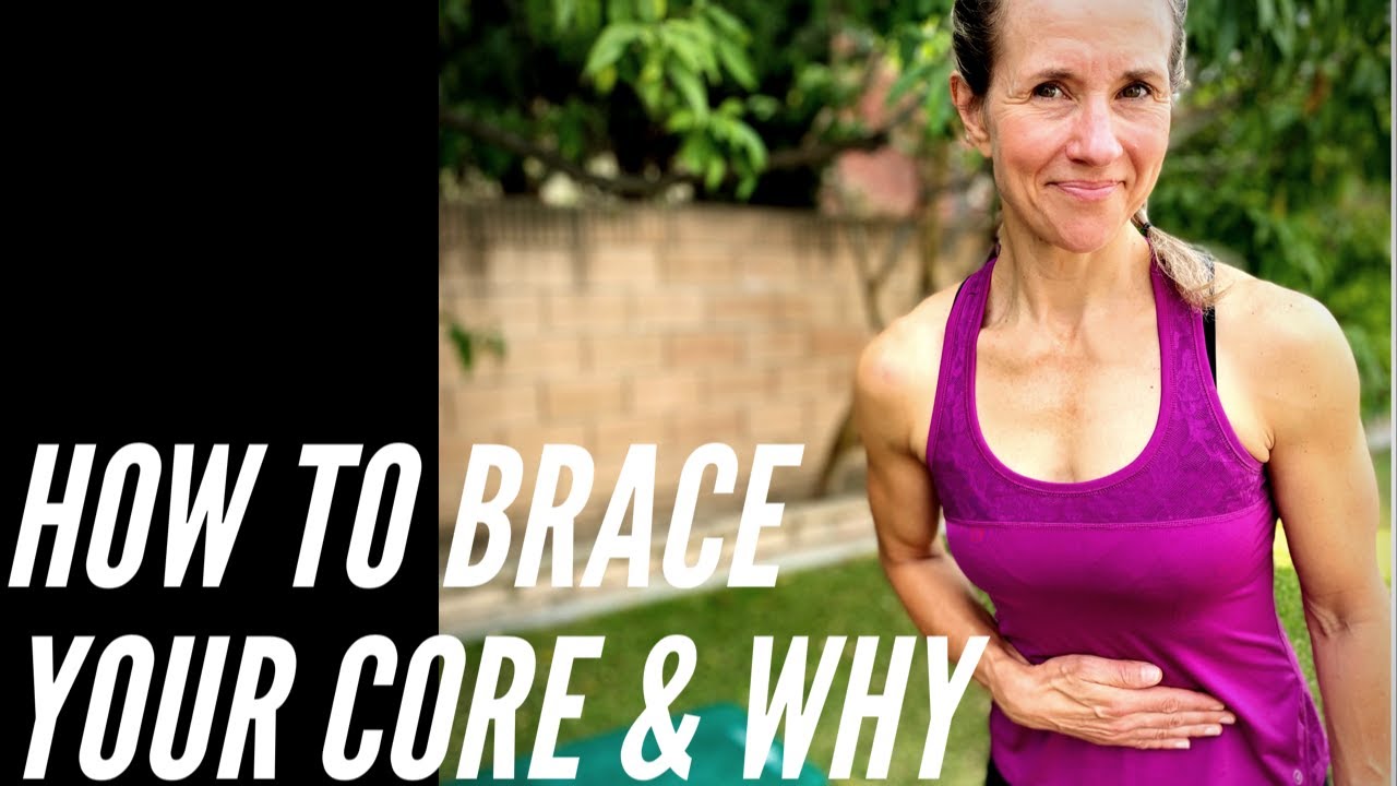 How To Properly Brace The Core Muscles - YouTube