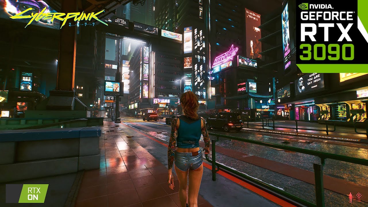 Cyberpunk 2077 Third Person & Graphics Mod 4K | PC MAX SETTINGS Ray ...